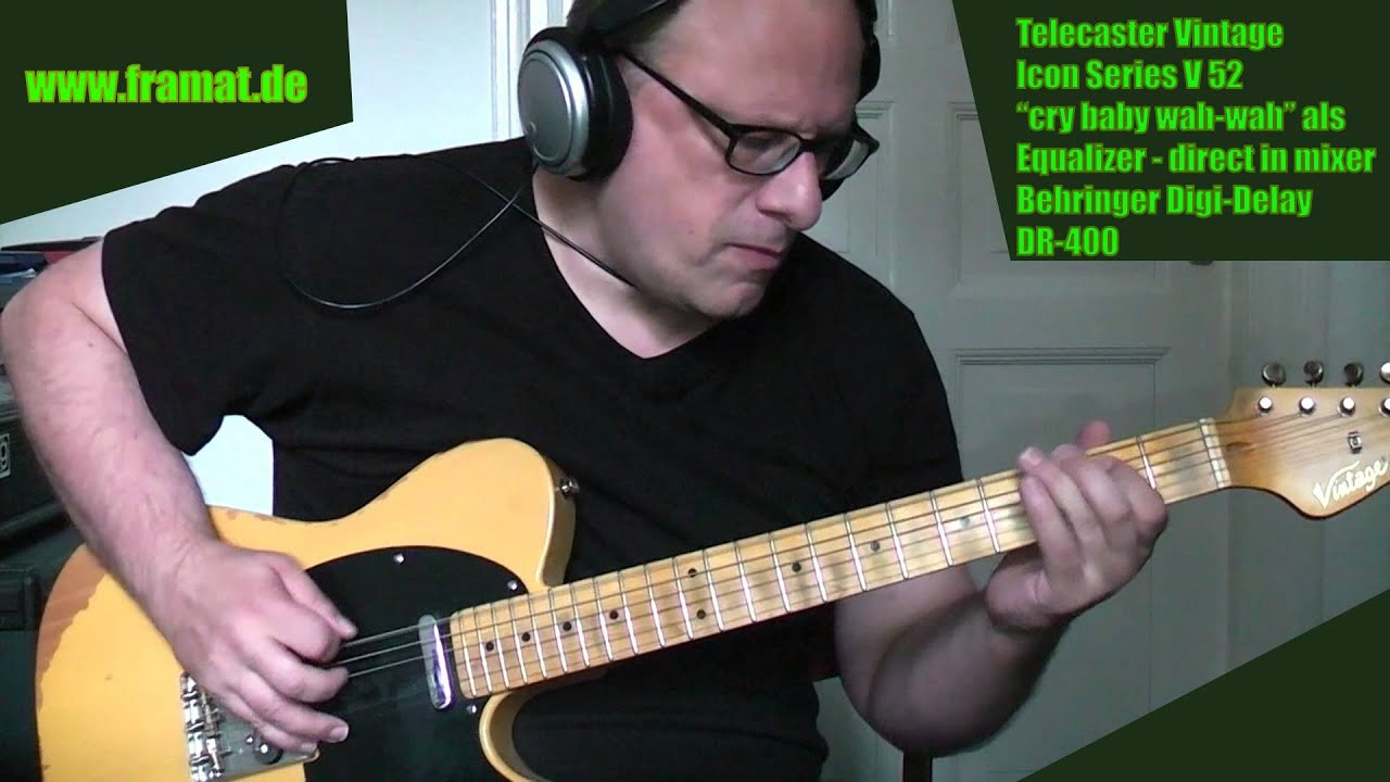 Roland Janes Rockabilly tribute Telecaster Vintage Icon Series V 52 ...