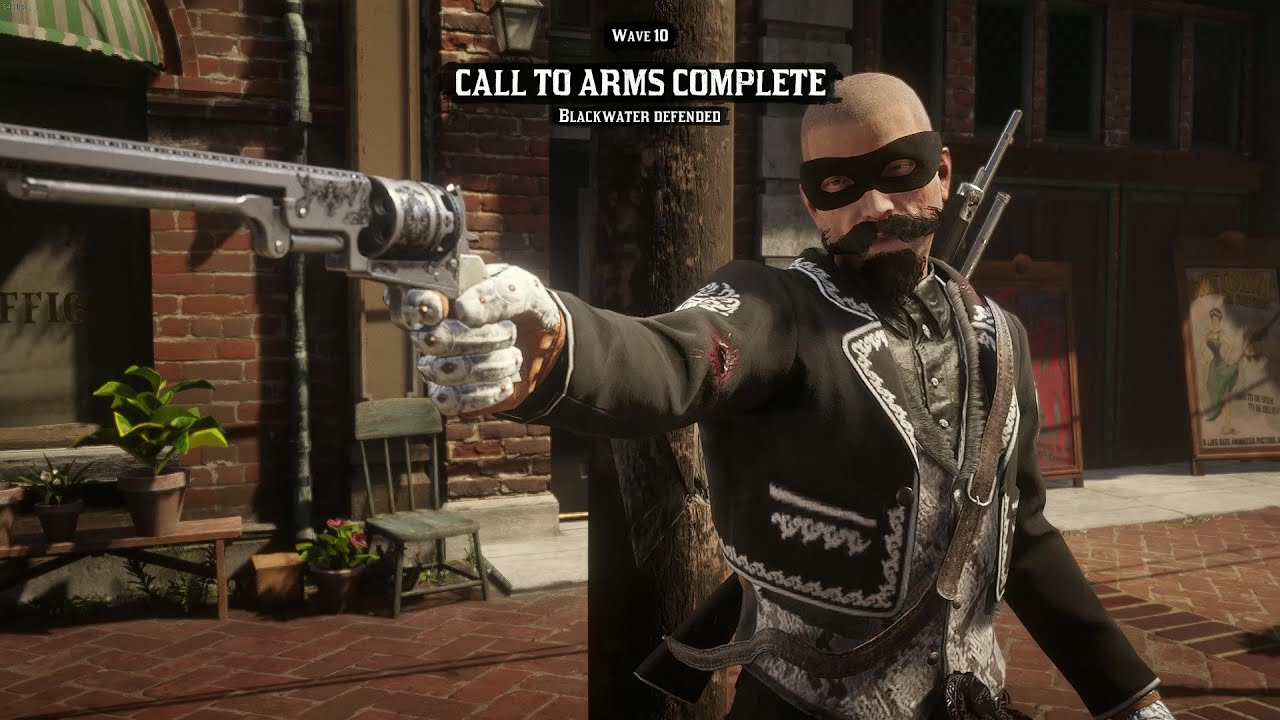 Call To Arms Blackwater Location 100% Completion | #rdr2 - YouTube