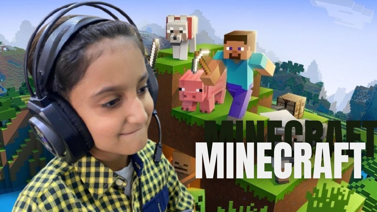 Minecraft playing by little boy Abdul Hadi - YouTube