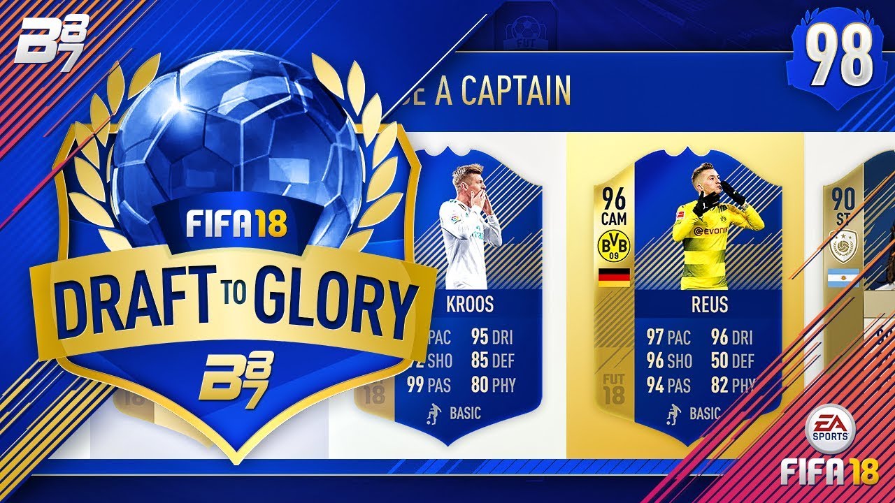 TOTS REUS IS INSANE! | FIFA 18 DRAFT TO GLORY #98 - YouTube