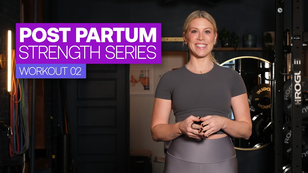 Post Partum Strength Workout 02 !! Get Your Body Back !! Diastasis ...