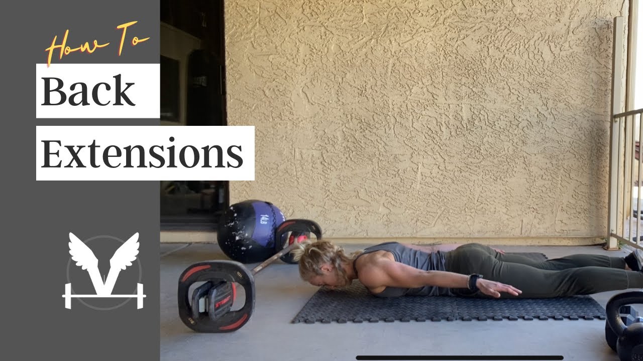 Prone Back Extension - YouTube