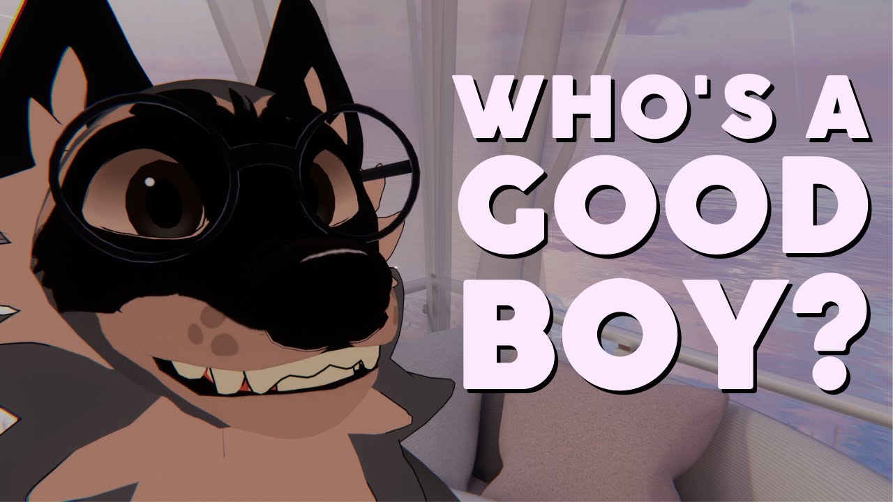 [Furry ASMR] Who's a Good Boy? (Pets, Kisses, Headpats, Cuddles ...