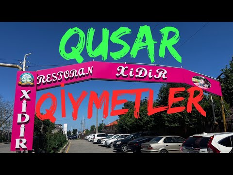 Qusar Xidir restorani. Qusarda gezmeli yerler