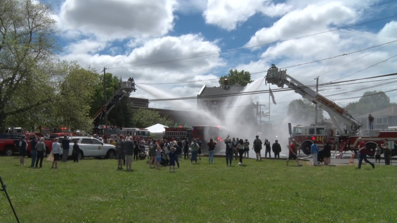 Baldwin,NY Fire Department Hose 2 Wetdown - YouTube