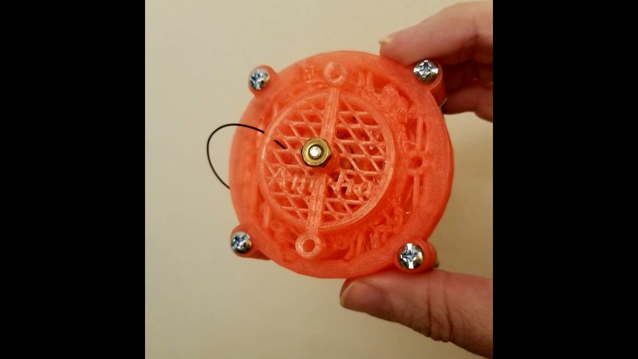 Building a 3D Printed Double-Button Carbon Microphone - YouTube