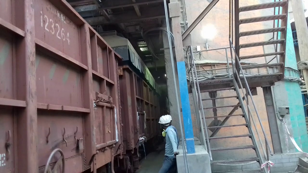 CLINKER WAGON LOAD HATCHED ADAPTING SYSTEM - YouTube