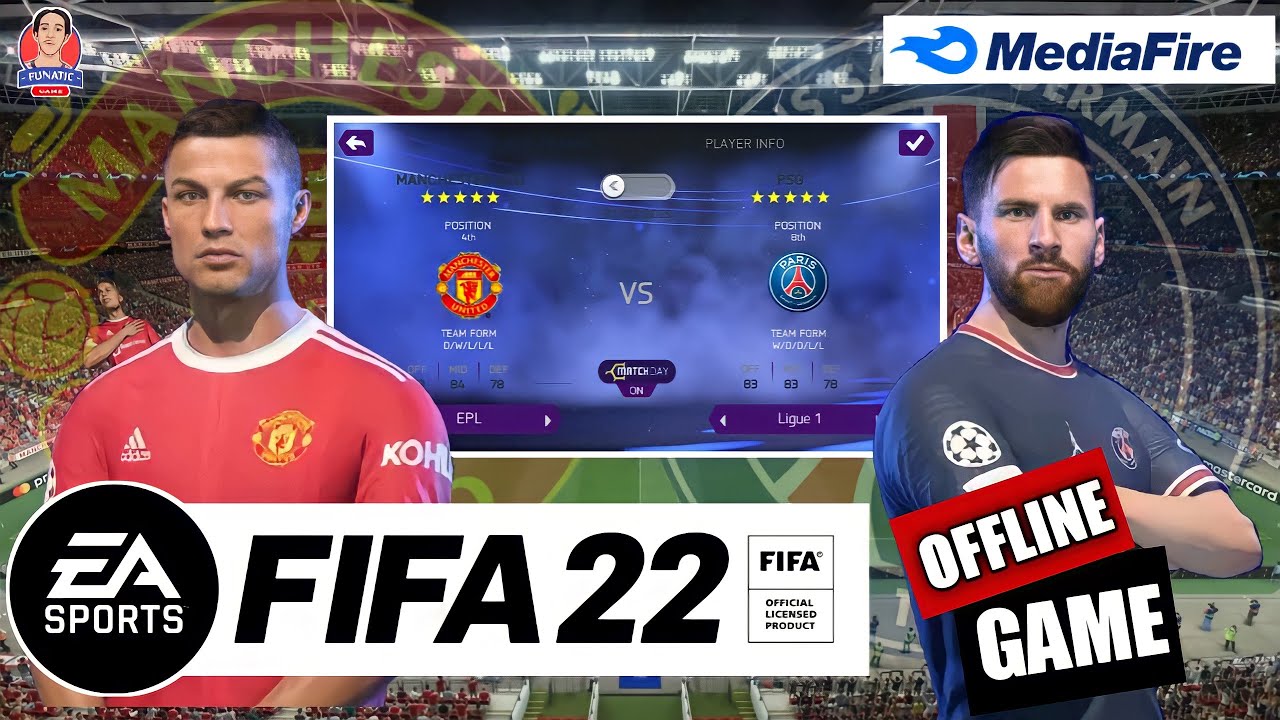 FIFA 22 ANDROID MOBILE NEW TRANSFER UPDATE | GAME SEPAK BOLA OFFLINE ...