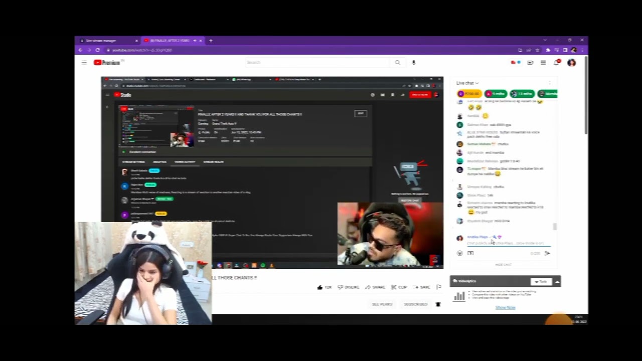 8bit mamba WhatsApp chat leaked, krutika reaction 😯 - YouTube