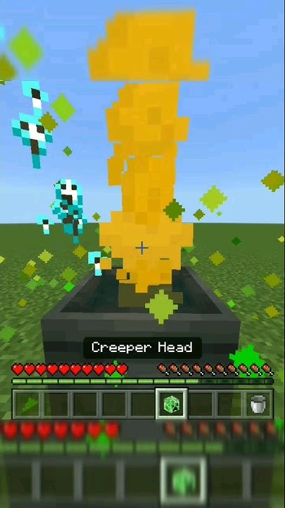 Potion of Creeper | Minecraft Bedrock Custom Potion Commands - YouTube