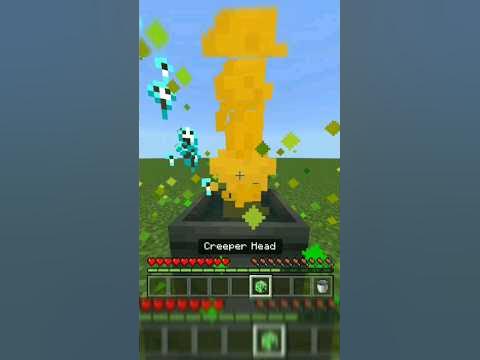 Potion of Creeper | Minecraft Bedrock Custom Potion Commands - YouTube