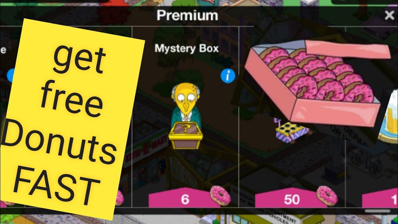 HOW TO FIND The Mystery Box in Simpsons Tapped Out - YouTube