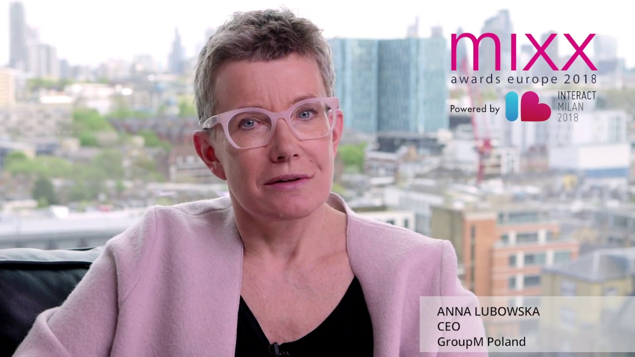Anna Lubowska, Jury Chair of the MIXX Awards Europe 2018 - YouTube