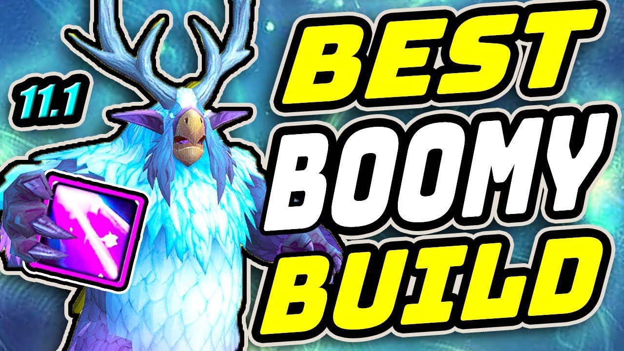 Best Balance Druid Build Stats Burst Rotation Wow 11.1.5 The War Within ...