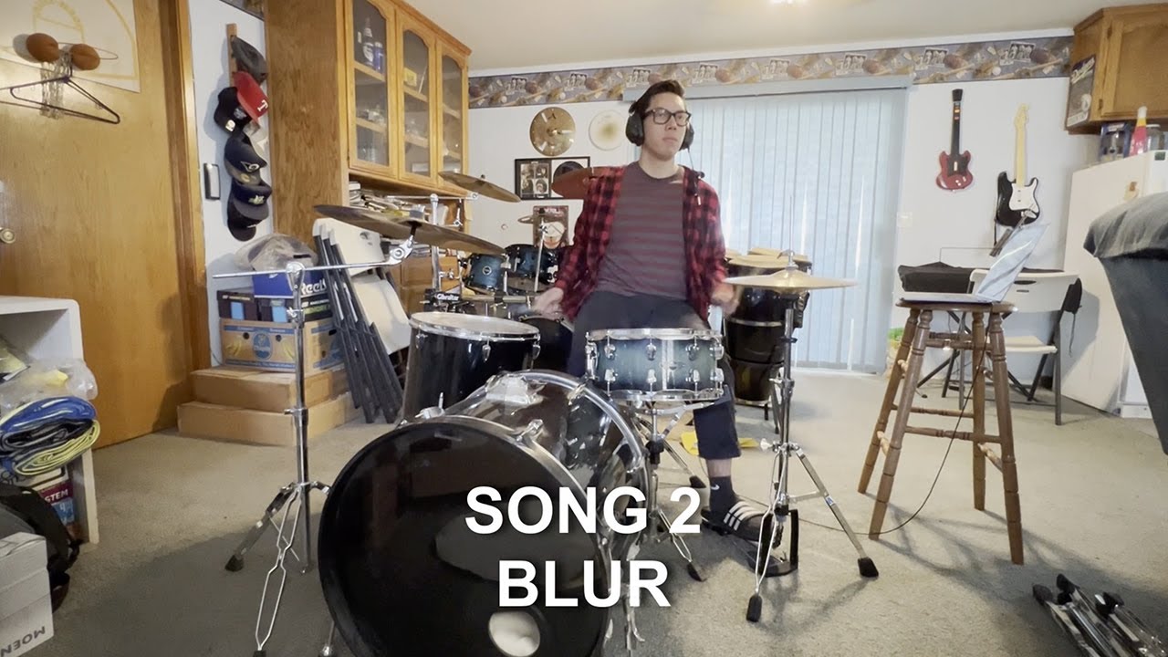 Blur - Song 2 | Minimalist Drum Cover - YouTube