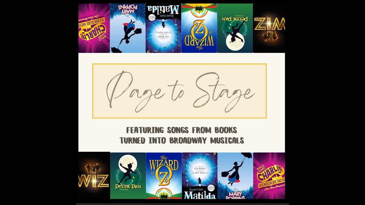 Page to Stage: A Musical Theatre Concert - YouTube
