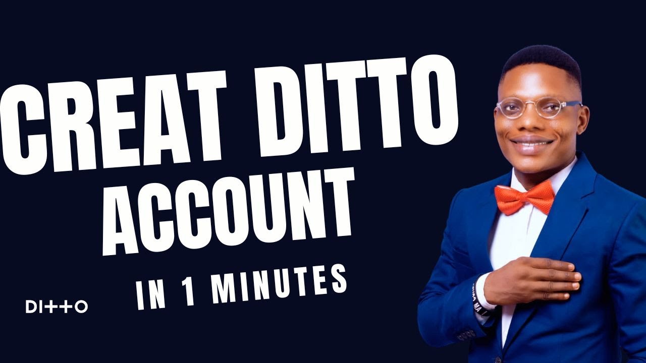 How to open a Ditto music account || FAST WAY - YouTube