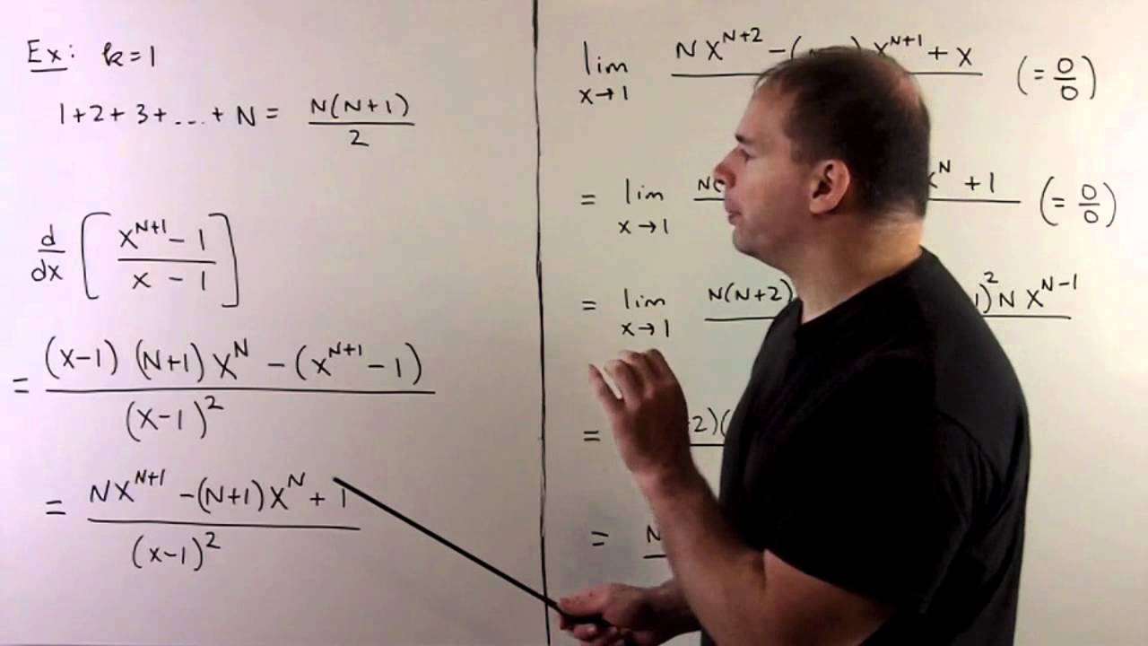 General Method For Integer Power Sum Formula YouTube General Method For Integer Power Sum Formula YouTube