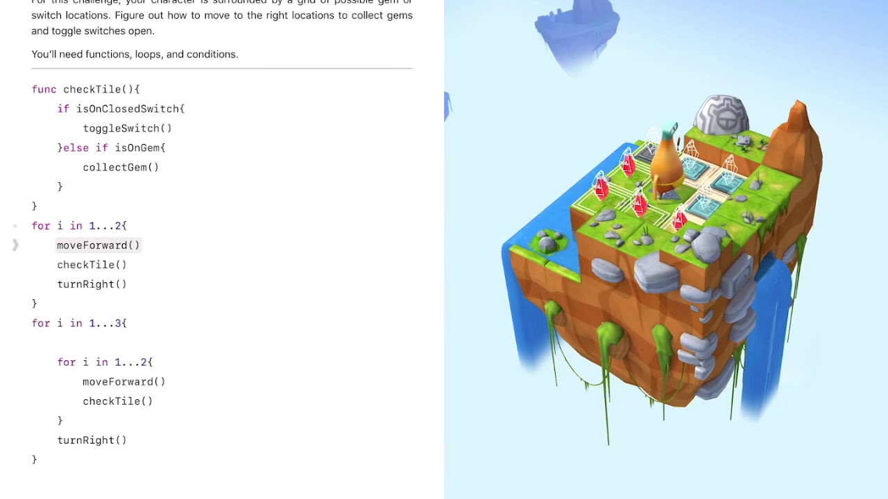#27. Boxed In (Swift Playgrounds) - YouTube