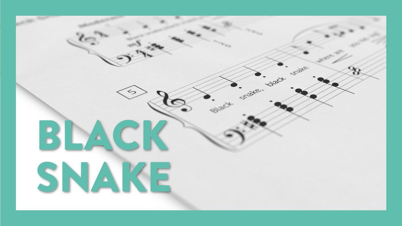 "Black Snake" Right Hand | Piano Lesson - YouTube