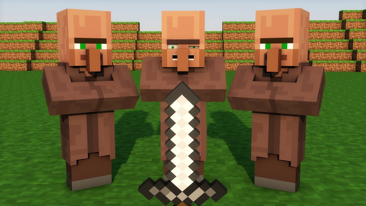 I MAKE VILLAGERS MAD! | Vanilla Minecraft - Part 7 - YouTube