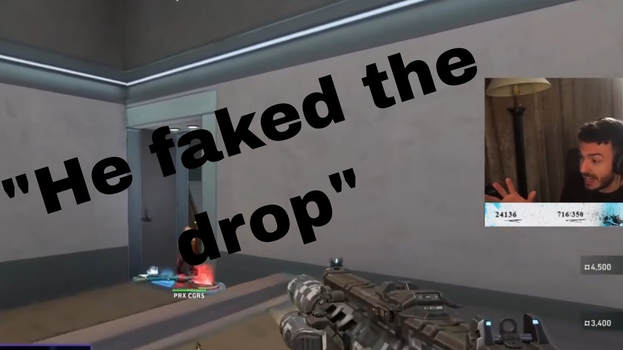 Tarik reacts to Edg 100iq fake drop tactic in Vct masters Tokyo 2023 😱 ...