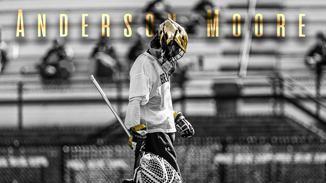 Anderson Moore Senior Lacrosse Goalie Highlights (Georgetown '27) - YouTube
