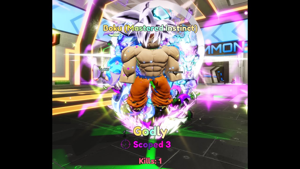 Getting goku master instinct in als - YouTube