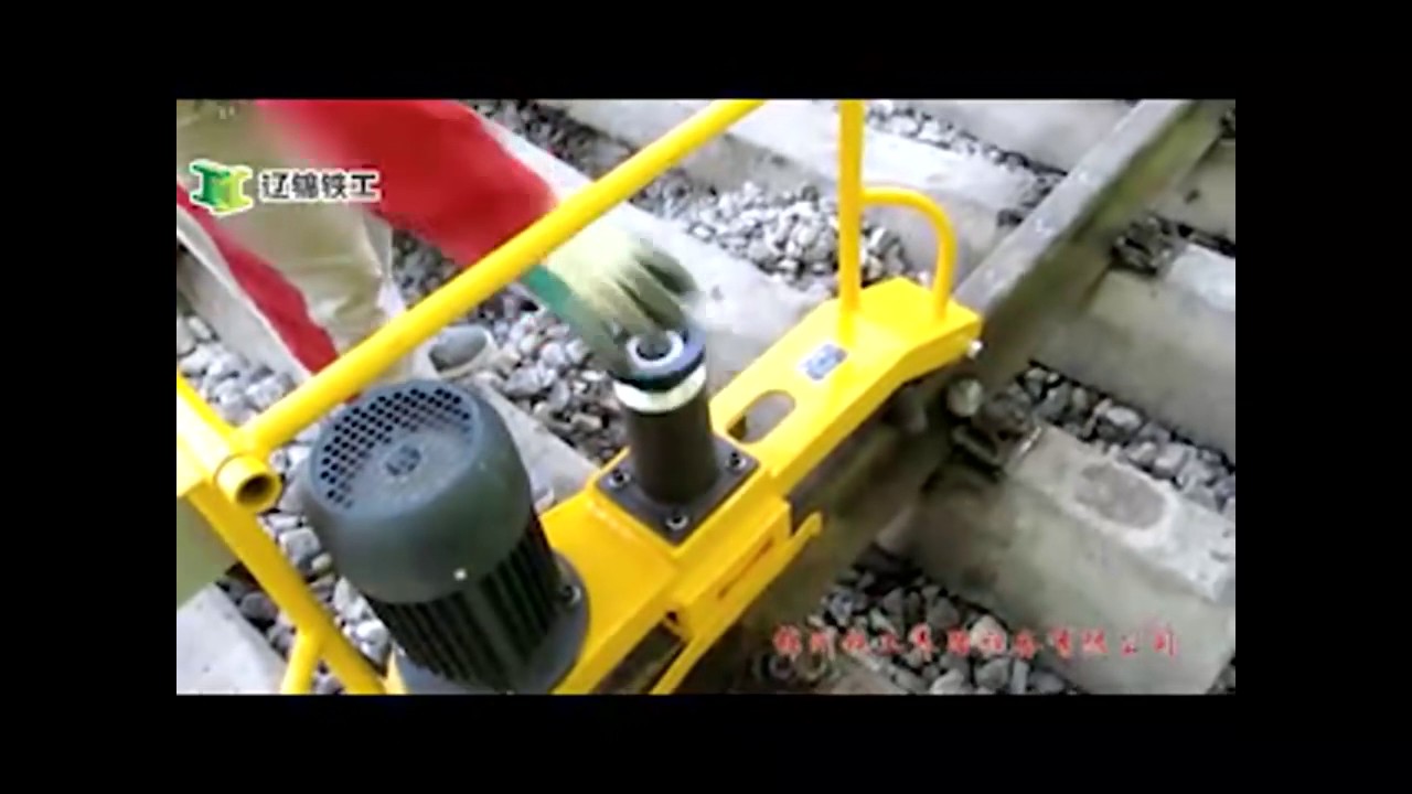 Electric Rail Head Profile Grinding Machine GM-2.2 - YouTube