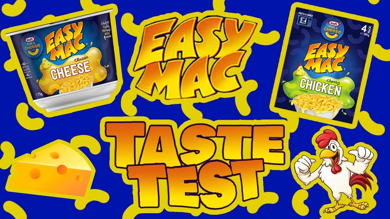 EASY MAC TASTE TEST!!! *Chicken Flavour* - YouTube