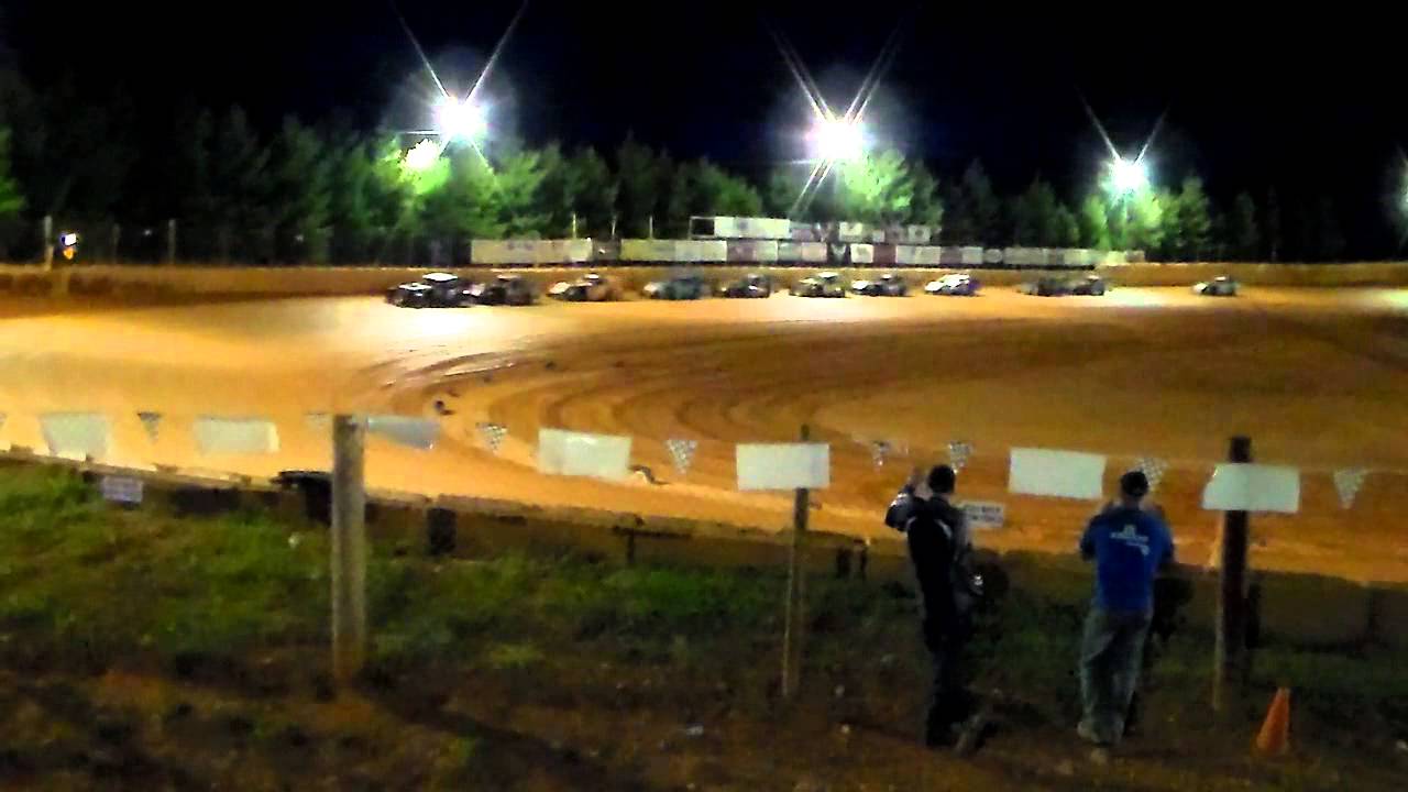 Rolling Thunder Speedway(OPEN WHEEL MODIFIEDS) 9-26-14 - YouTube