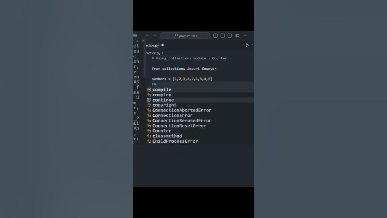 Using Collections Module Python Learnpython Pythonforbeginners Pythoncode