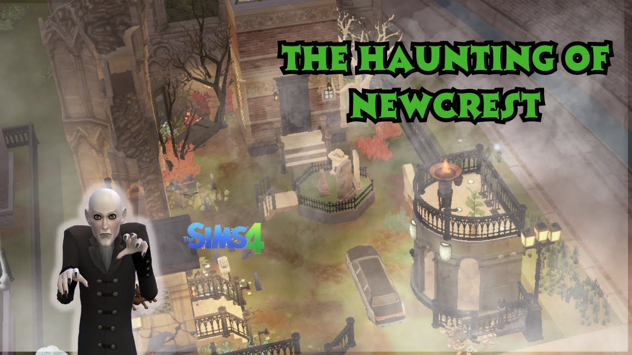 Sims 4 | Graveyard Build| NO CC | 2 Bathroom 1 Bedroom Lot - YouTube