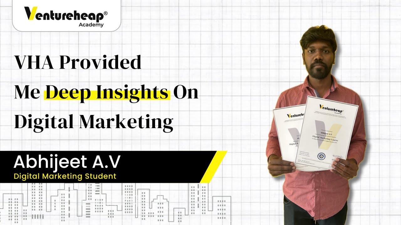 Digital Marketing Course Review By Abhijeet A.V🔥| Ventureheap Academy # ...