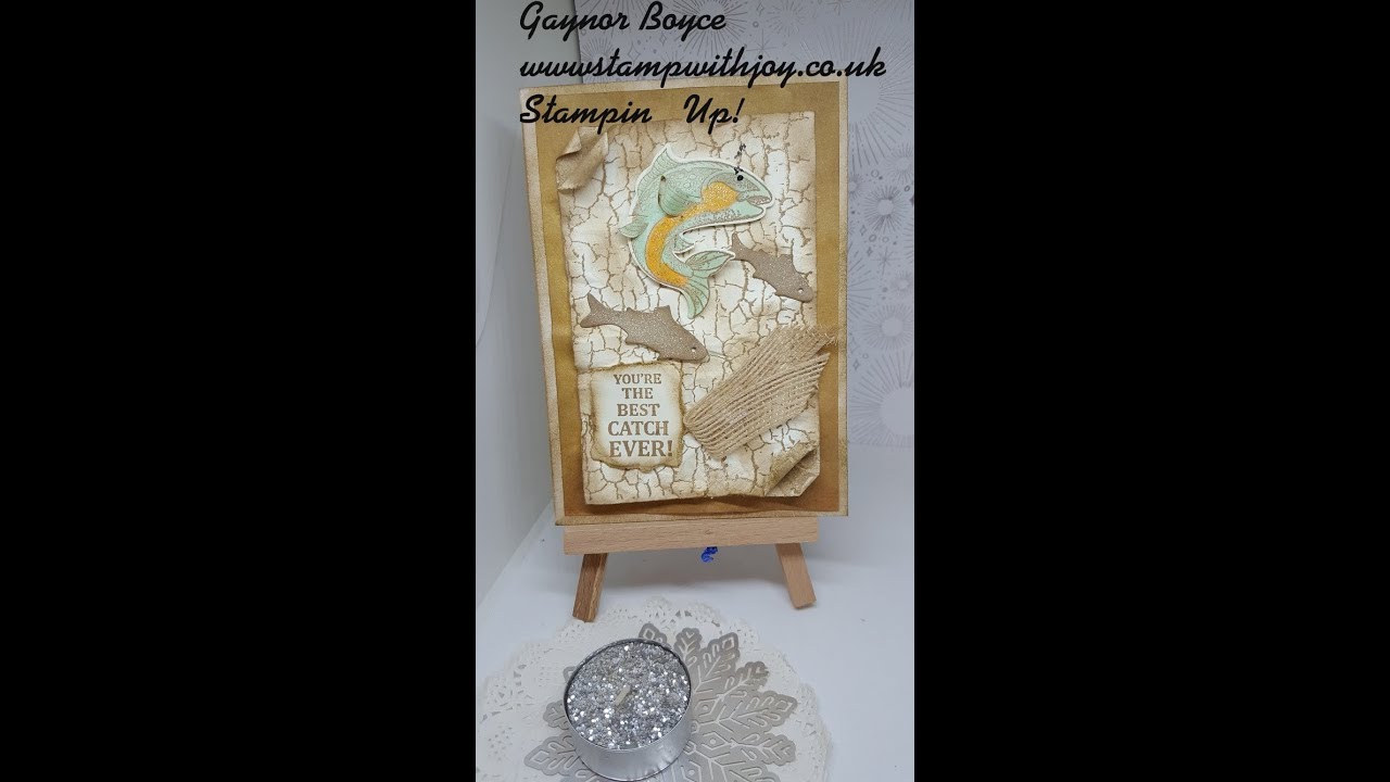 Best Catch Card Stampin' Up! - YouTube