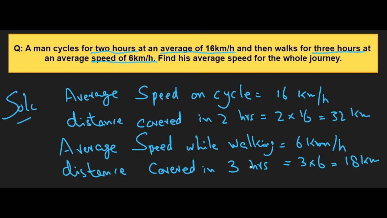 Average Speed Word Problems Speed Practice Problems YouTube Average Speed Word Problems Speed Practice Problems YouTube