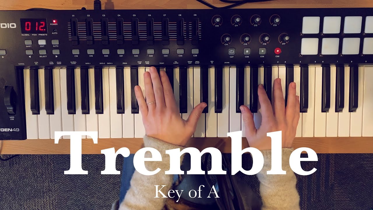 Tremble - Mosaic MSC Piano Tutorial - YouTube
