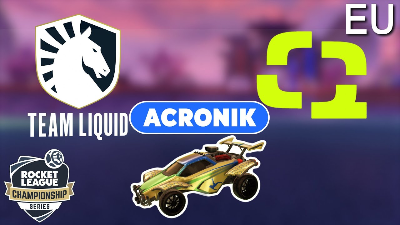 AcroniK RLCS POV #26 - Team Liquid vs Quadrant - G2 - Semifinals - EU ...