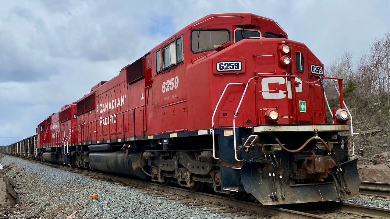 CP 6259 at Day Construction (4/21/2024) - YouTube