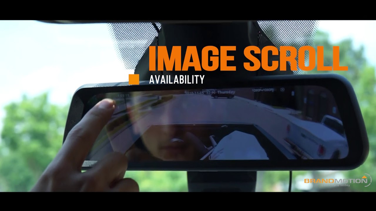 The FullVUE Rear Camera Mirror in Motion - YouTube