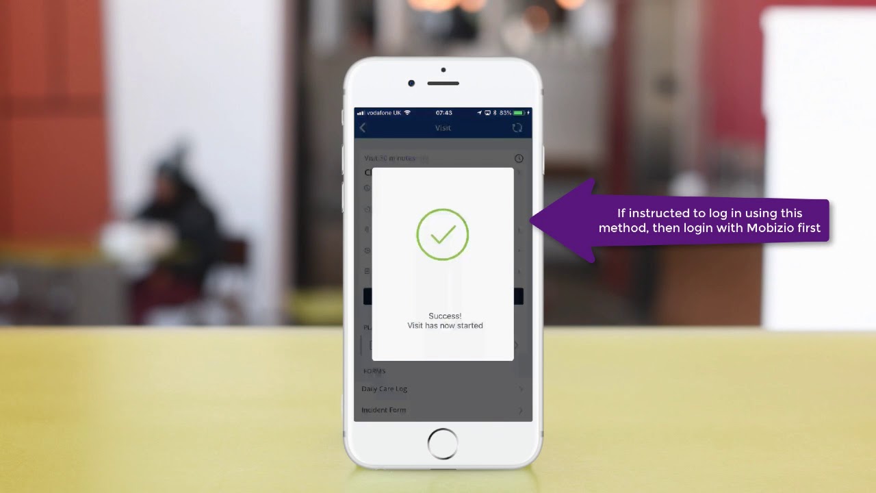 Access Mobizio using CM2000 - YouTube