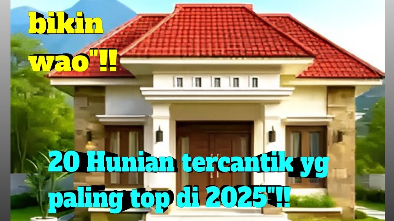 20 Hunian Tercantik yg paling Top di 2025"!! - YouTube