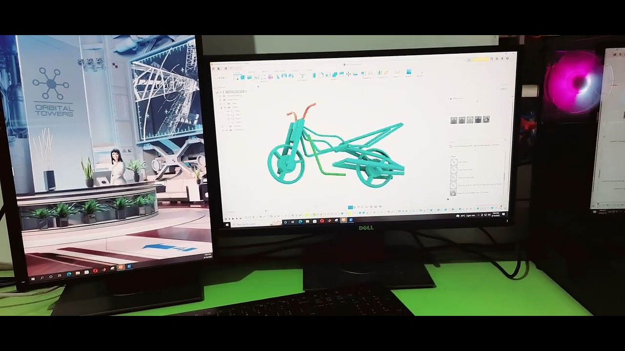 Electric bike design fusion 360 | Autocad - YouTube