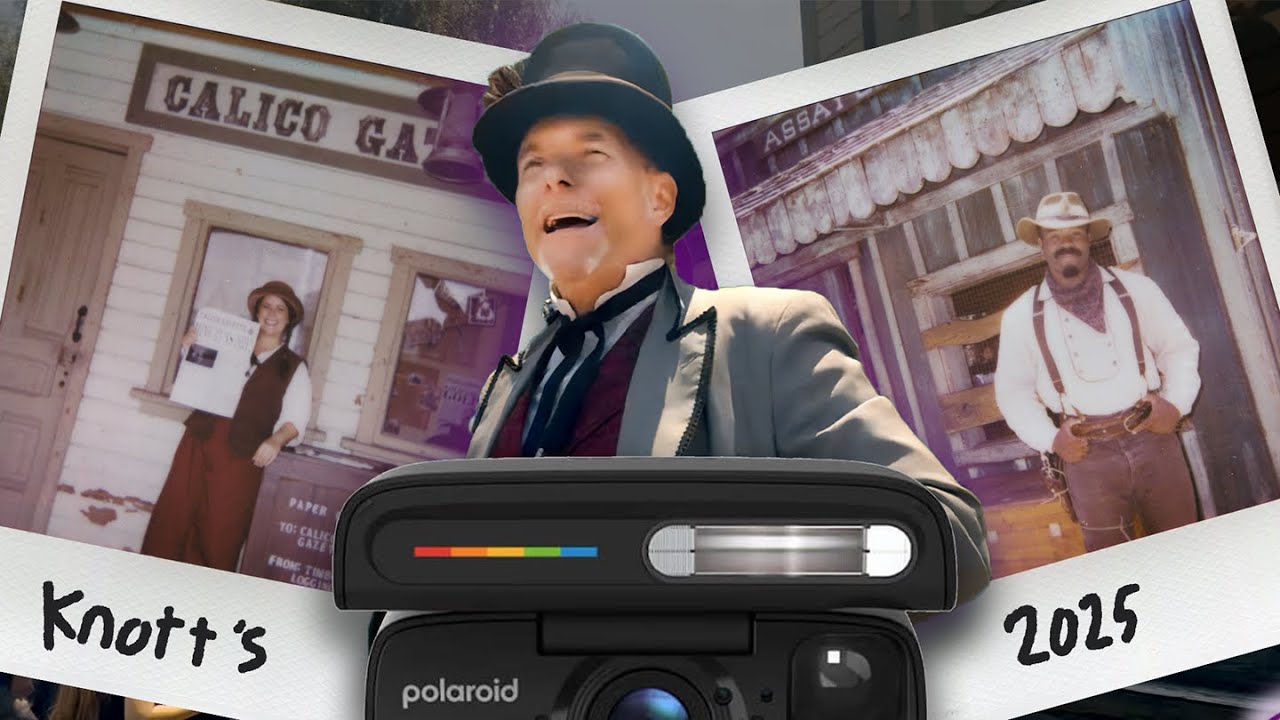 Polaroid Portraits of Calico's Residents at Ghost Town Alive - YouTube