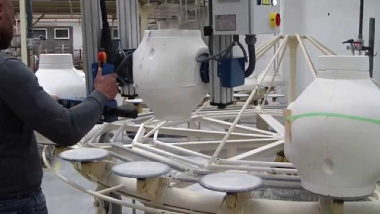 Manipulador de moldes - YouTube