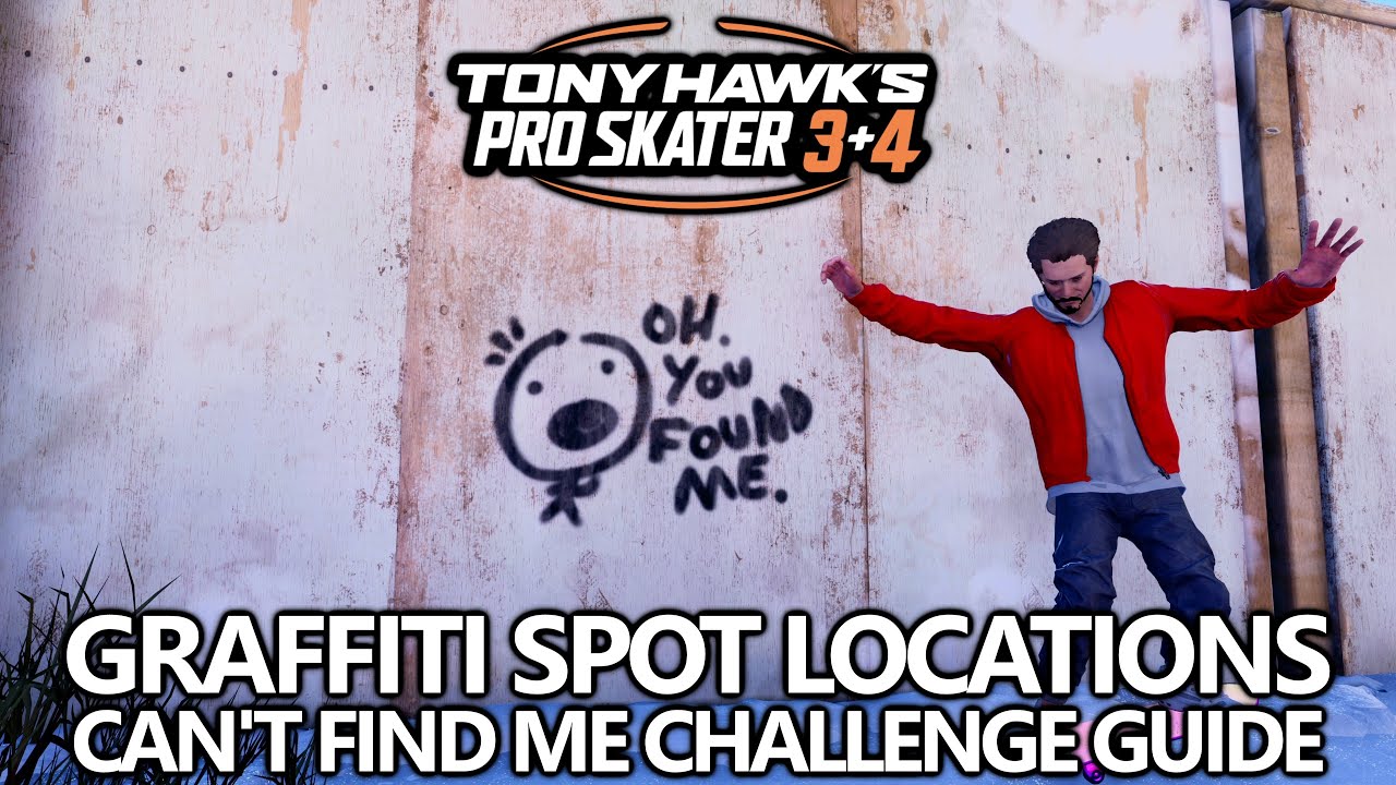 Tony Hawk's Pro Skater 3+4 - Graffiti Spots Locations Guide - "Can't ...