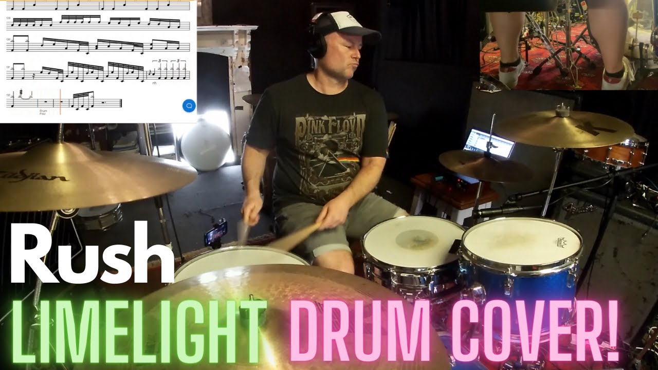 'Limelight' | RUSH | Drum Cover by Andrew Rooney - YouTube