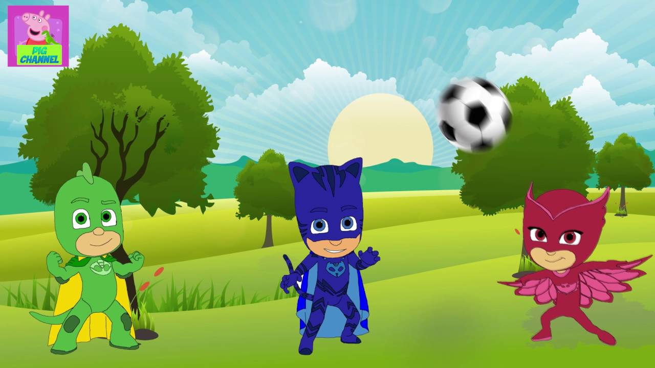Peppa Pig, PJ Masks Finger Family and Other Nursery Ryhmes - YouTube