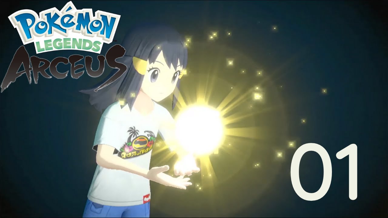 Pokemon Legends Arceus Episode 01: Dawn Time Travels?! - YouTube