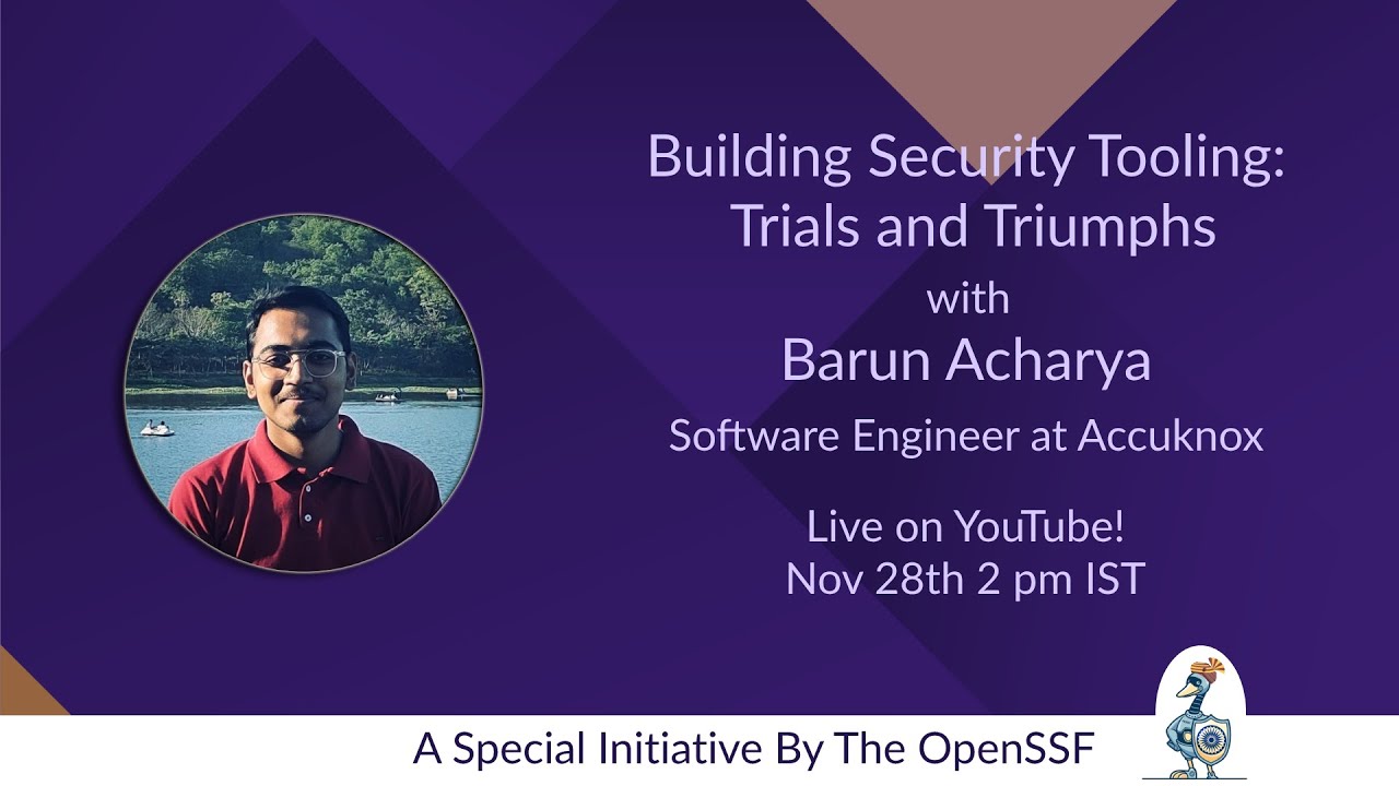 Building Security Tooling: Trials and Triumphs - YouTube